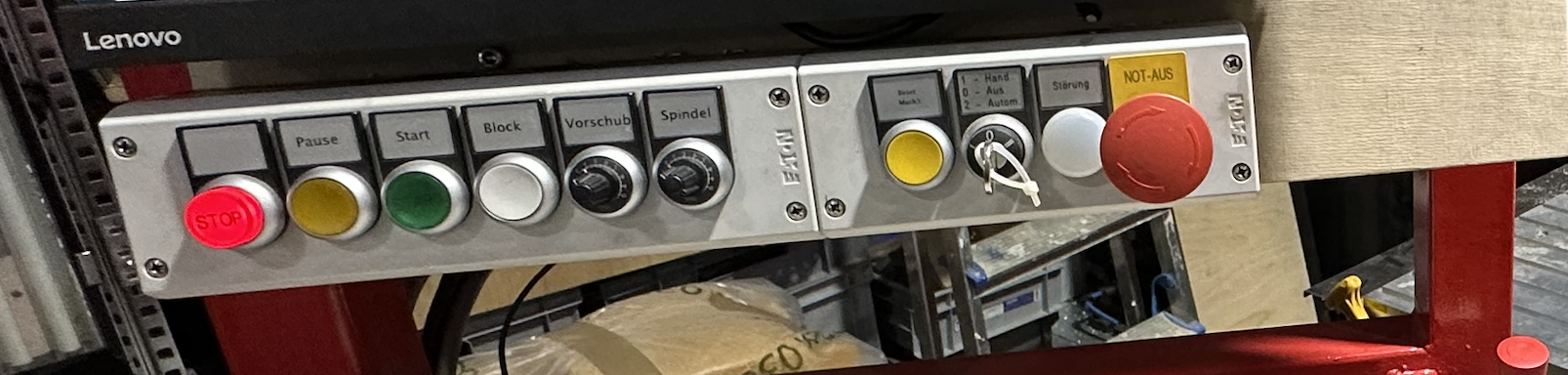 Front panel button control – Start button – My simCNC knowlegde base